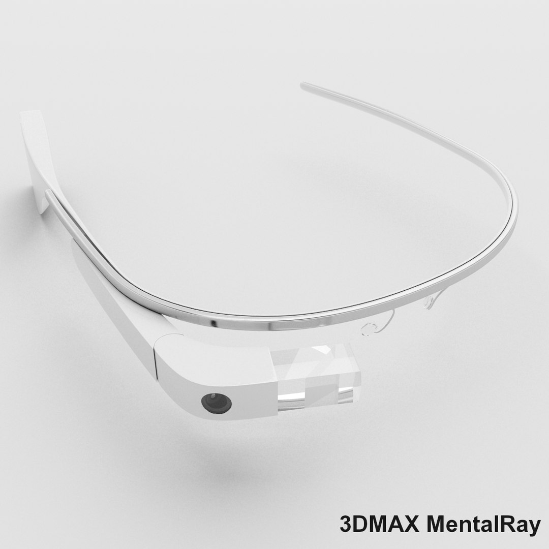 Google Glasses 3d C4d
