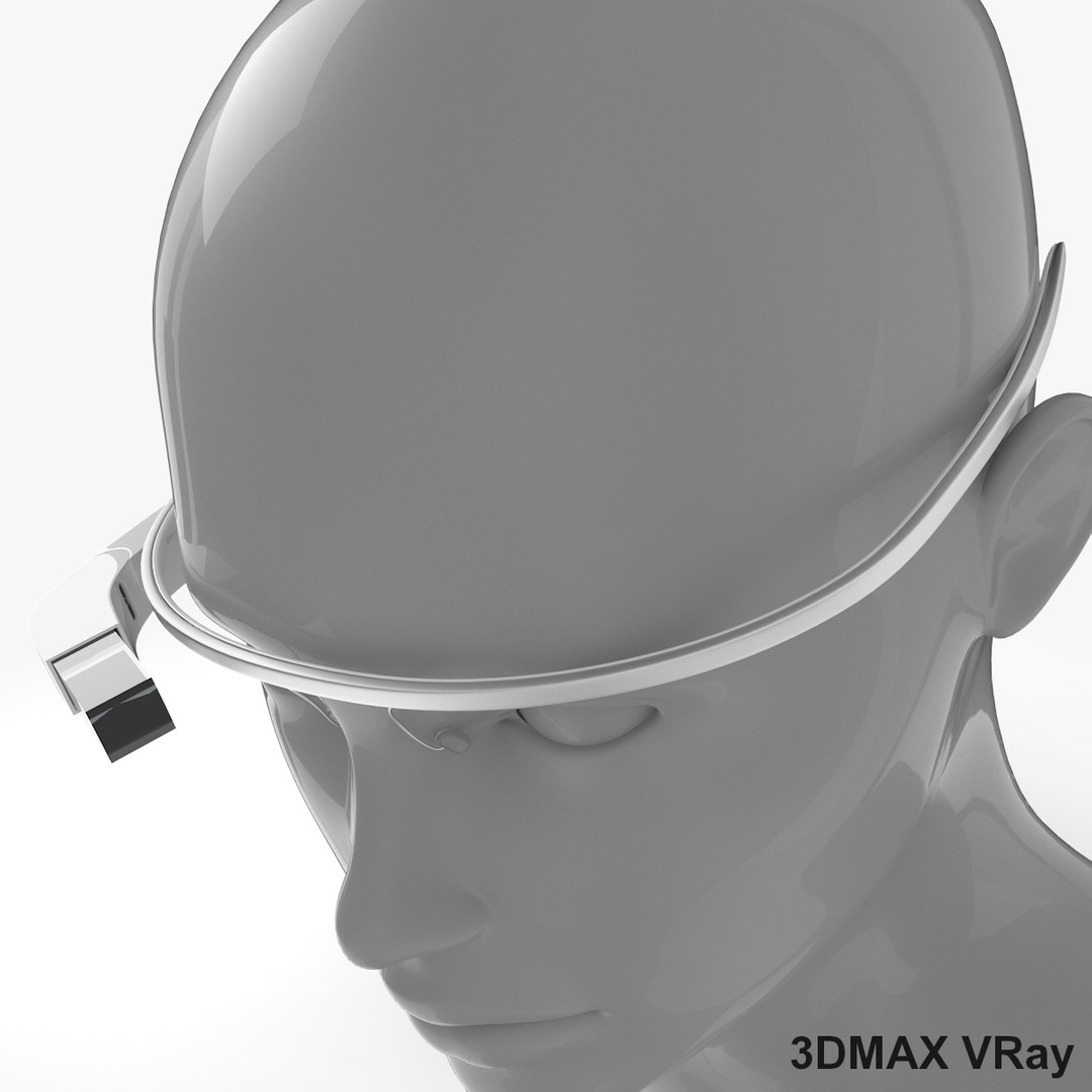 Google Glasses 3d C4d