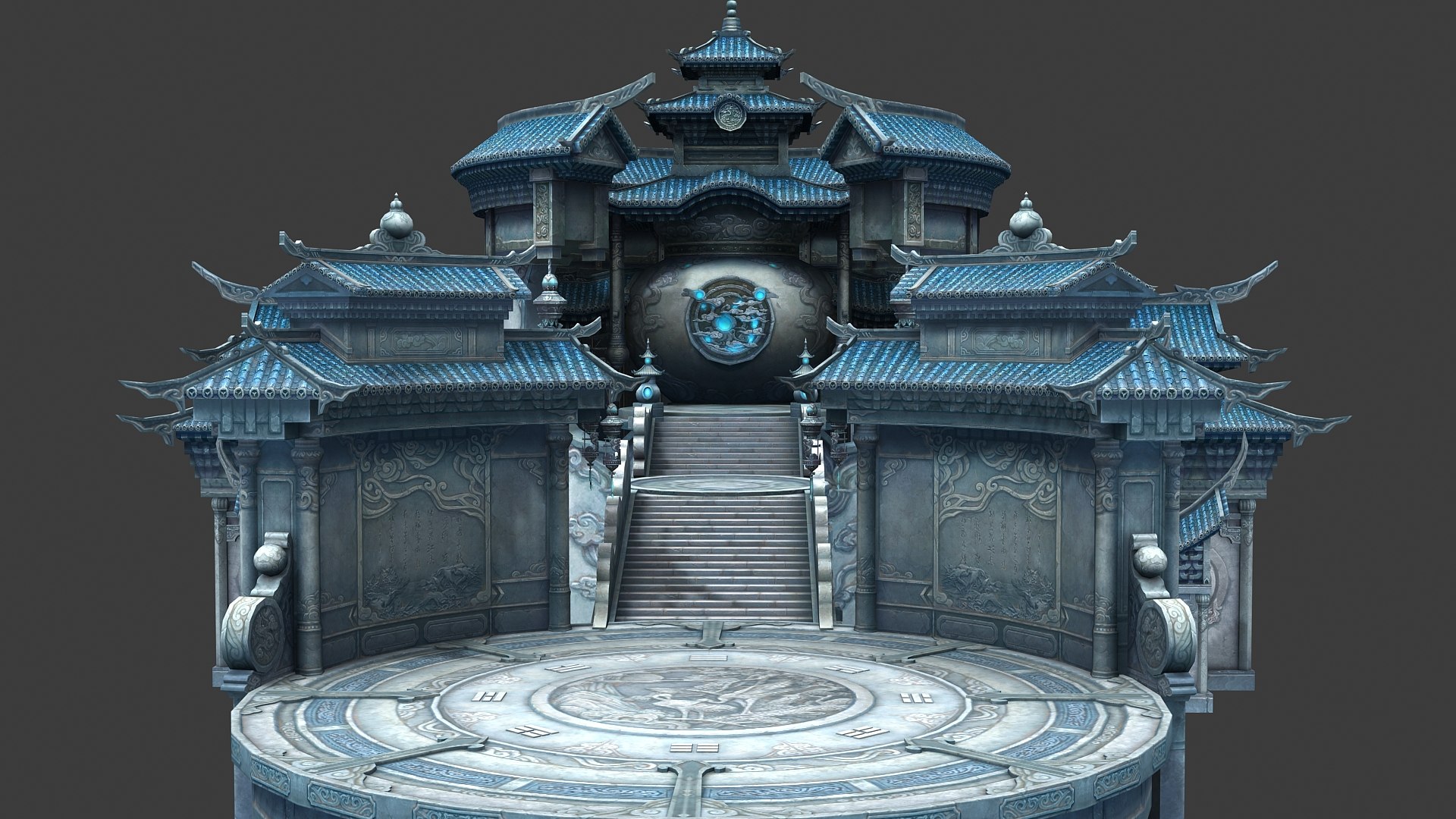 3D Temple 3D - TurboSquid 1751790