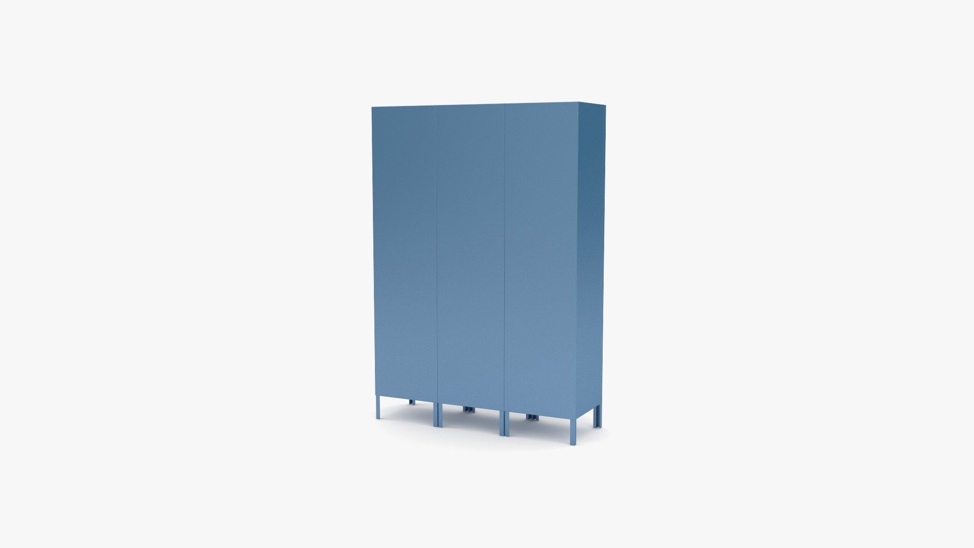 Steel Lockers 3D Model - TurboSquid 2184826