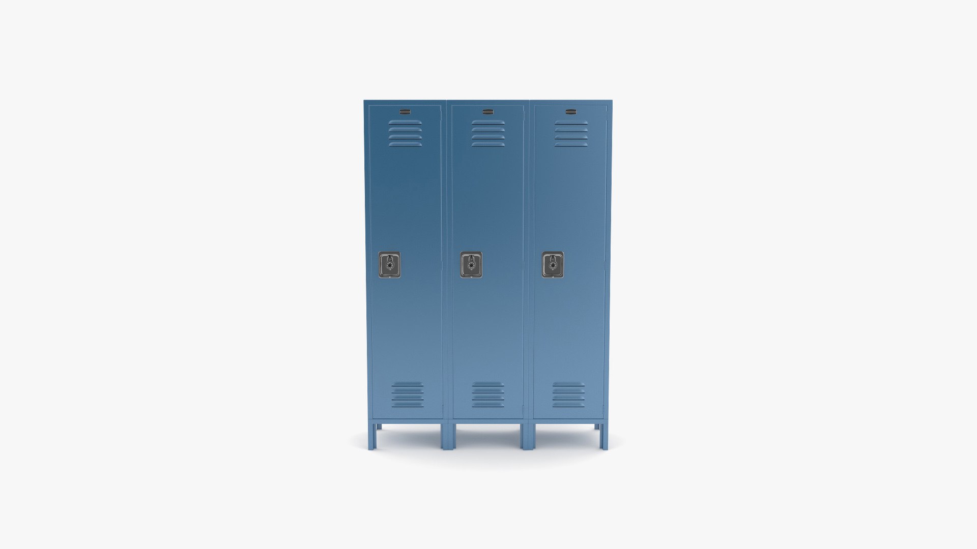 Steel Lockers 3D Model - TurboSquid 2184826