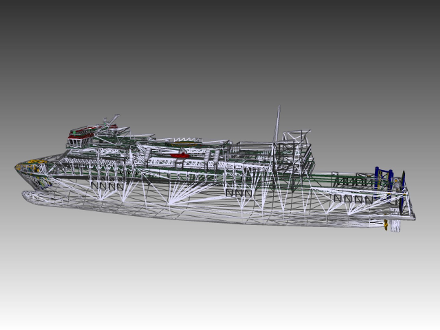 Ro-ro Ferry 3D Model - TurboSquid 1326169