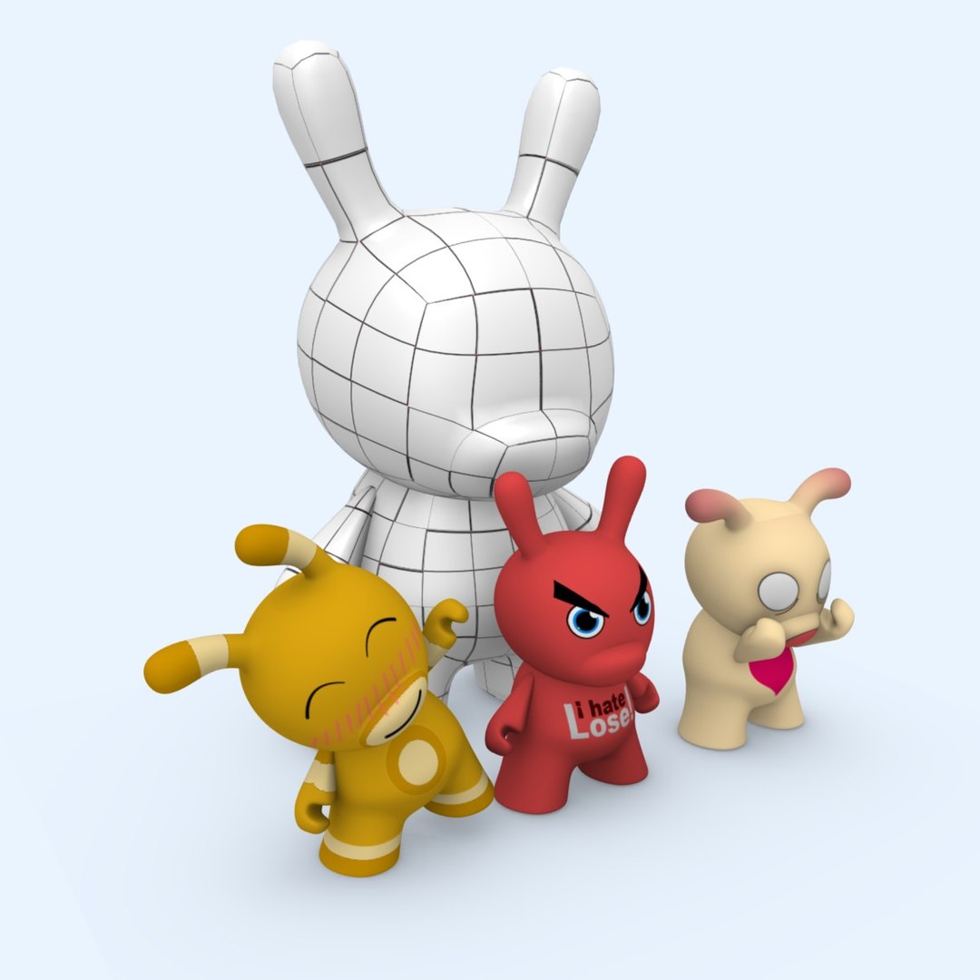 3d Characters Dunny Cute Model