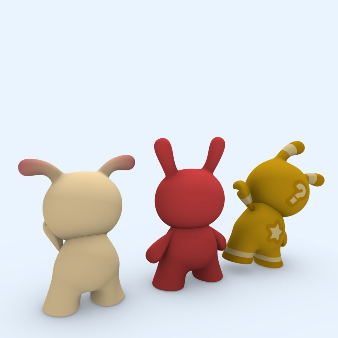 3d Characters Dunny Cute Model