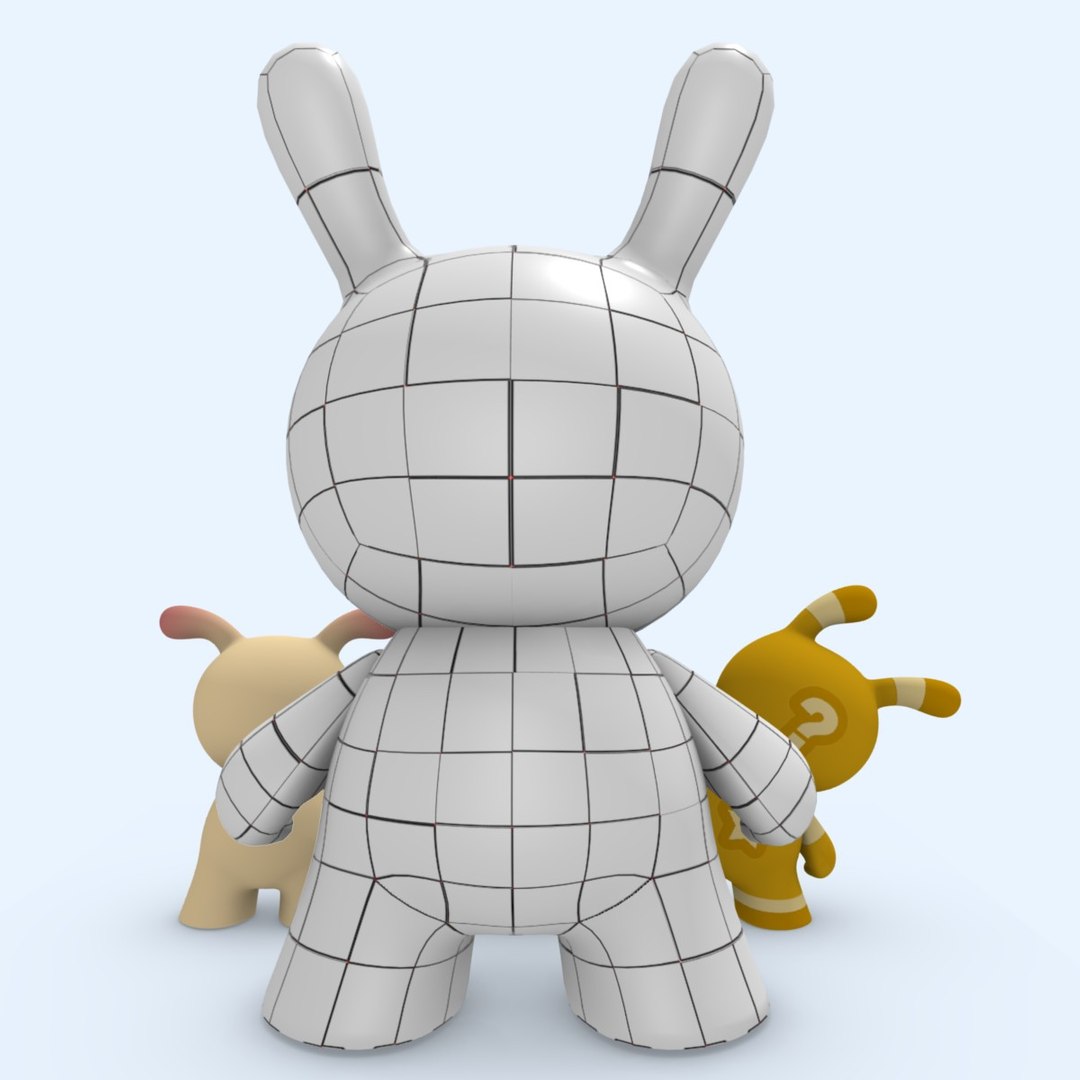 3d Characters Dunny Cute Model