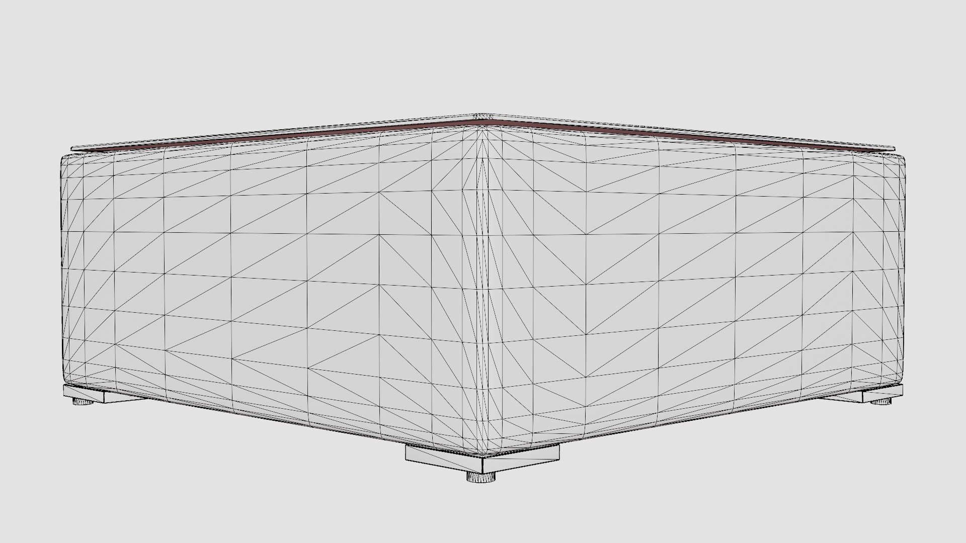 Asker Lounge Ottoman 3D Model - TurboSquid 2255971