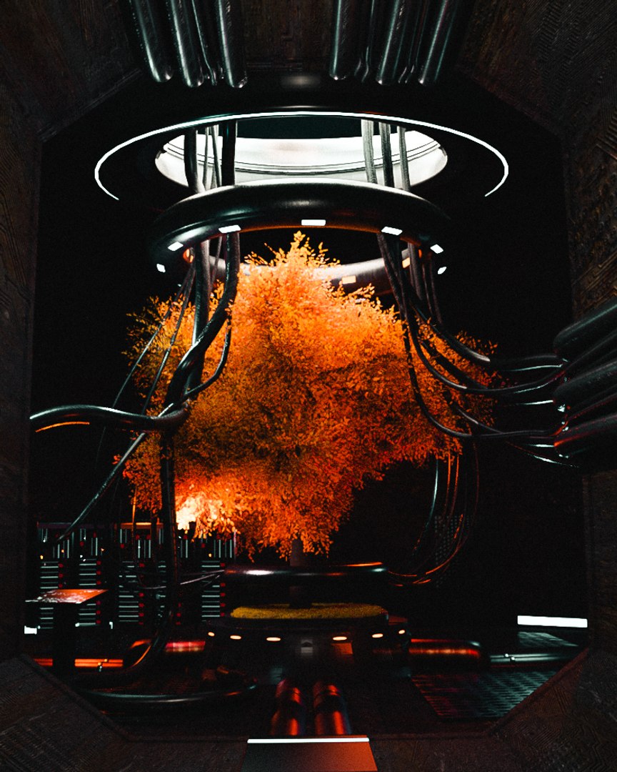 3D Model Science Fiction Laboratory Lab - TurboSquid 1403758