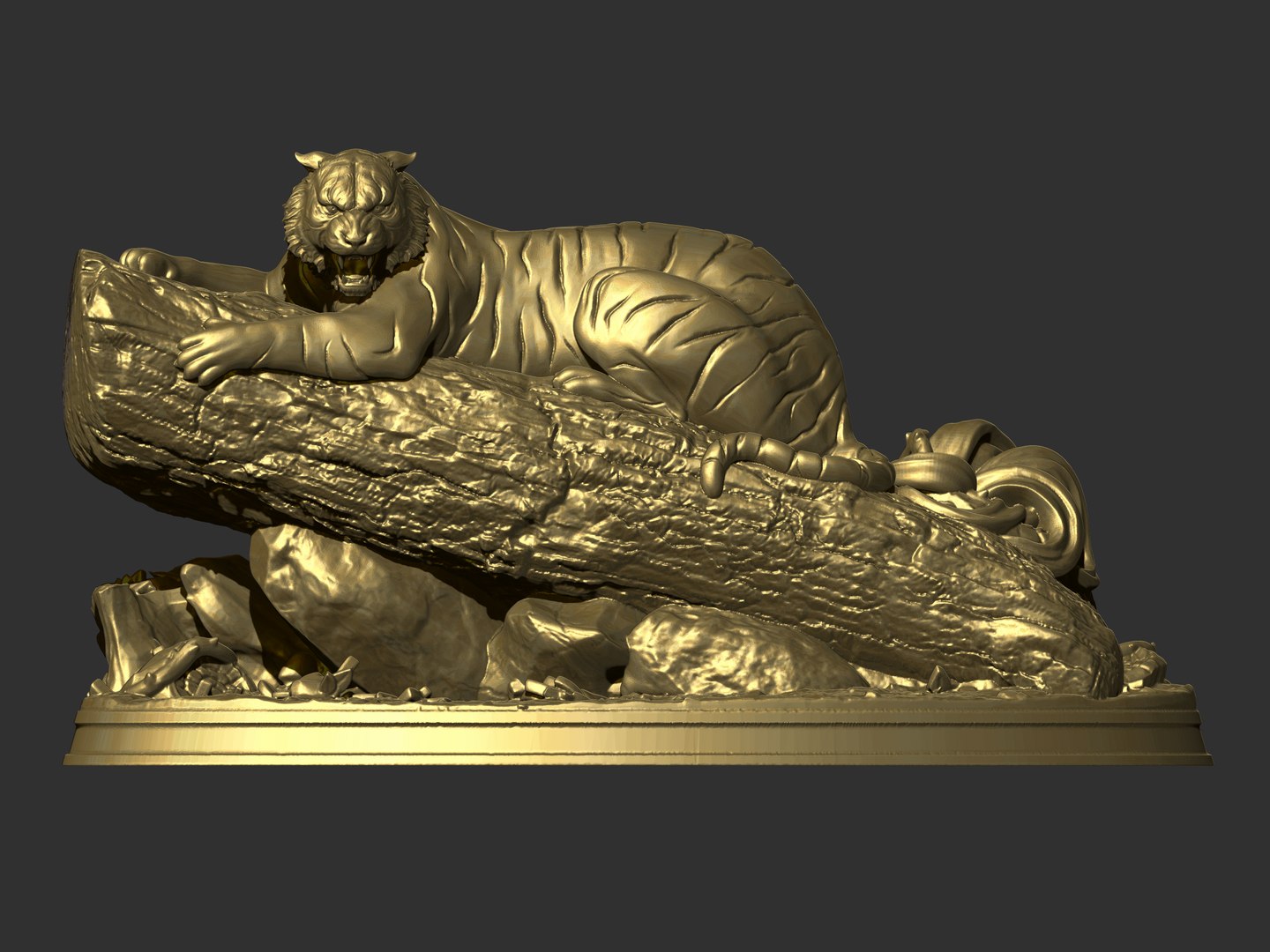 3D tiger model - TurboSquid 2172219