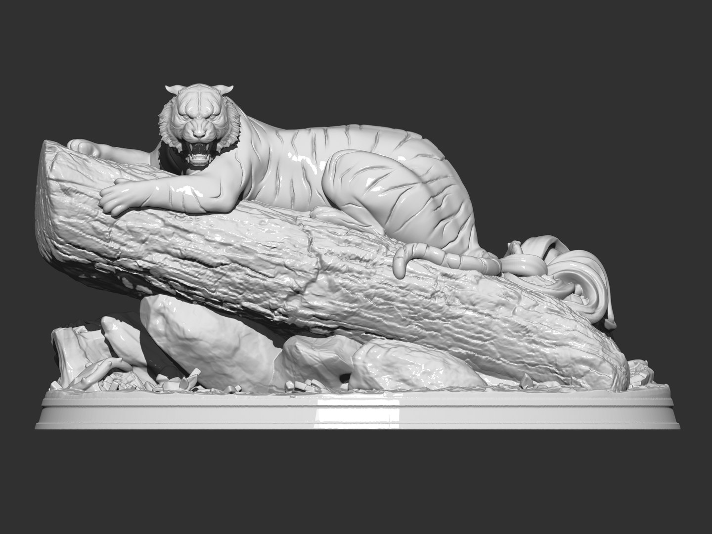 3D tiger model - TurboSquid 2172219