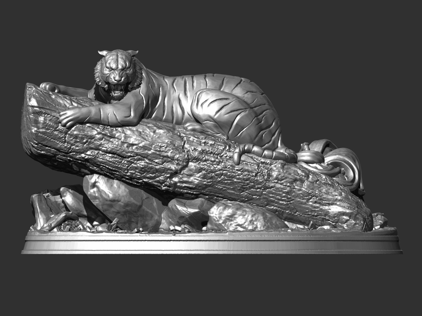 3D tiger model - TurboSquid 2172219
