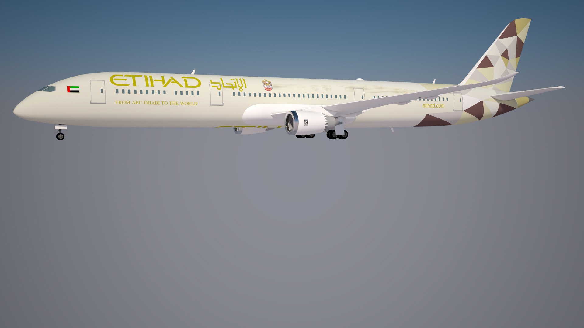Etihad 787-9 Dreamliner New 3D Model - TurboSquid 1277573