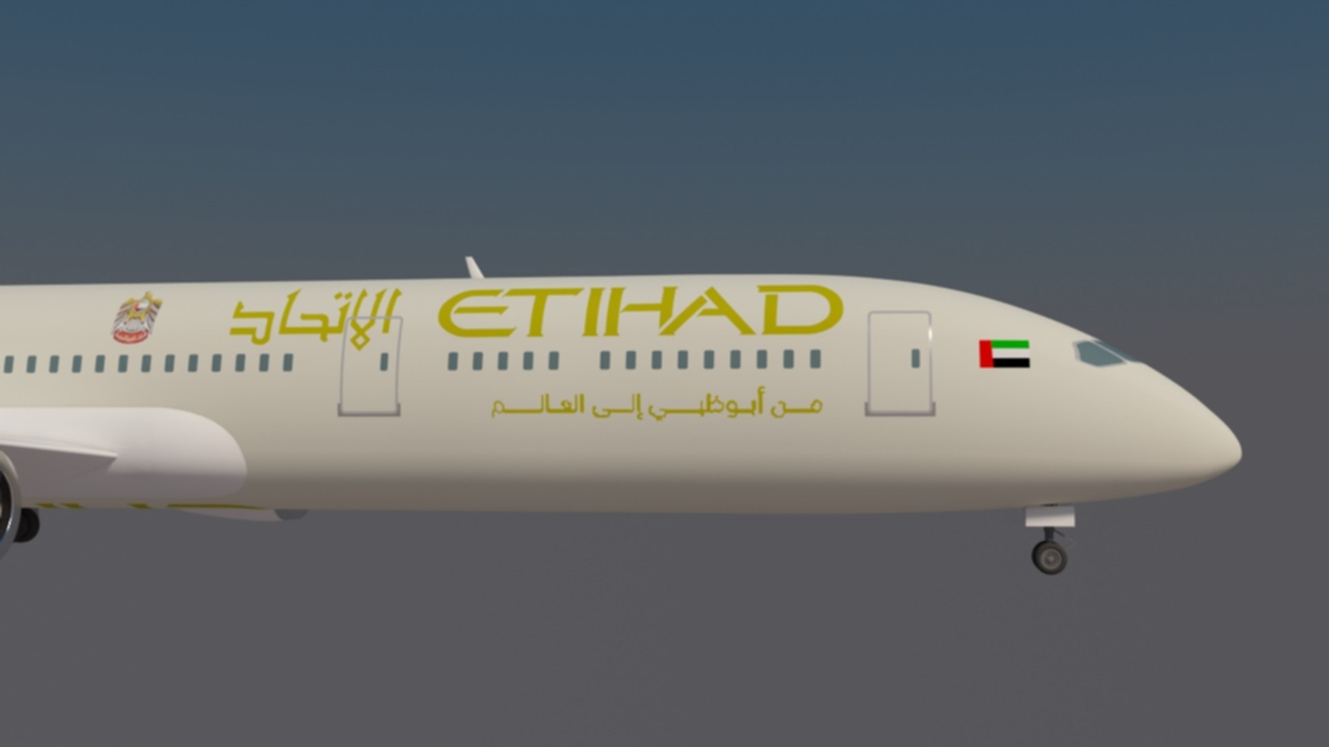 Etihad 787-9 Dreamliner New 3D Model - TurboSquid 1277573