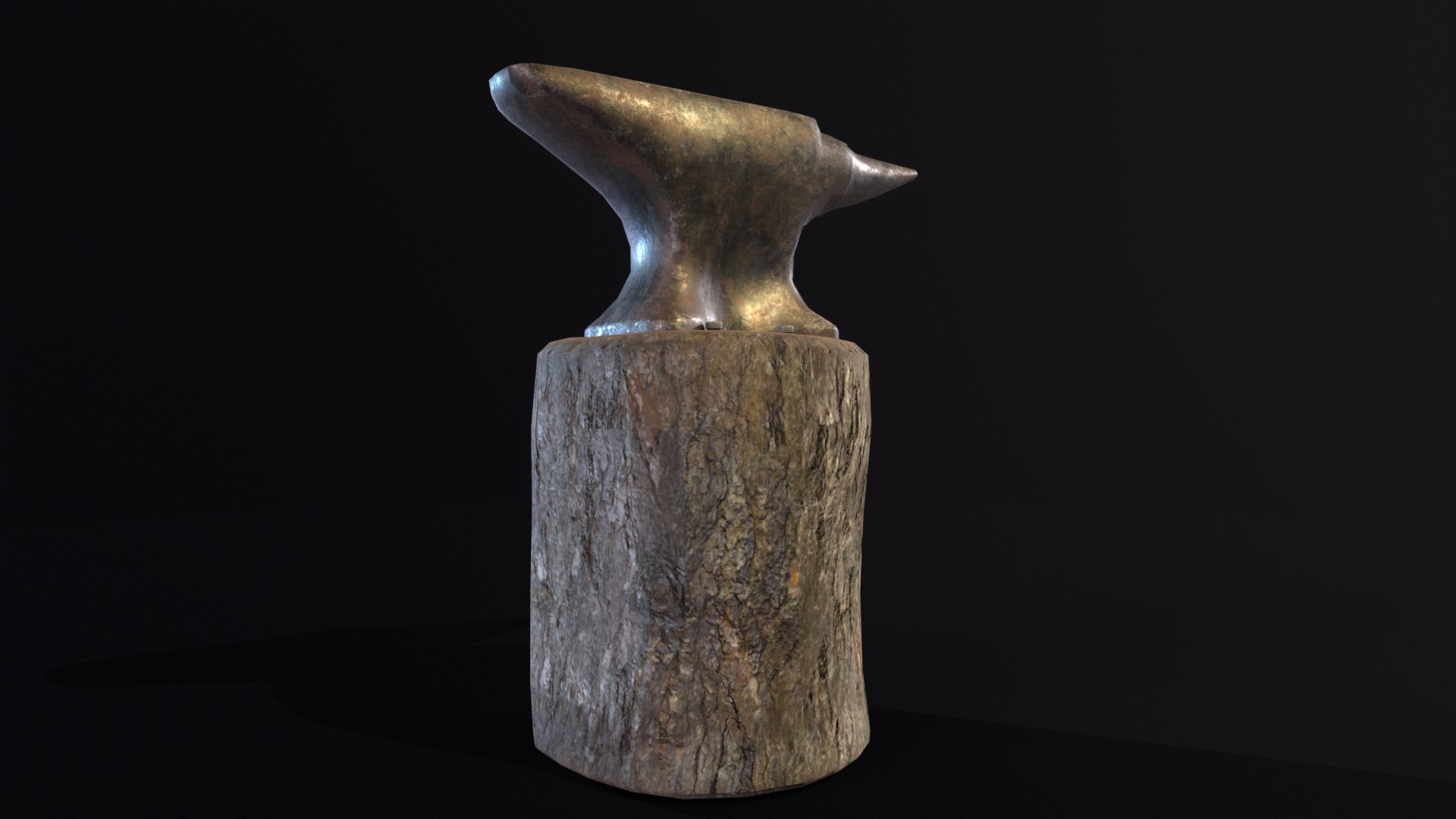 3D Model Old Medieval Anvil - TurboSquid 2121162