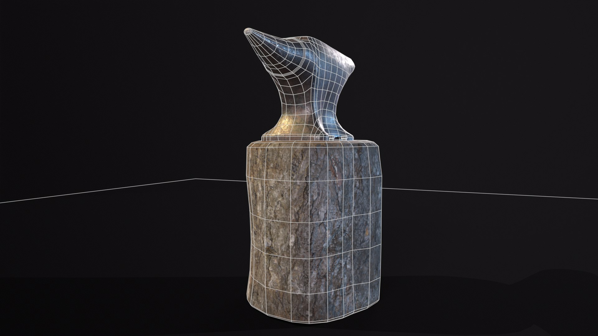 3D Model Old Medieval Anvil - TurboSquid 2121162