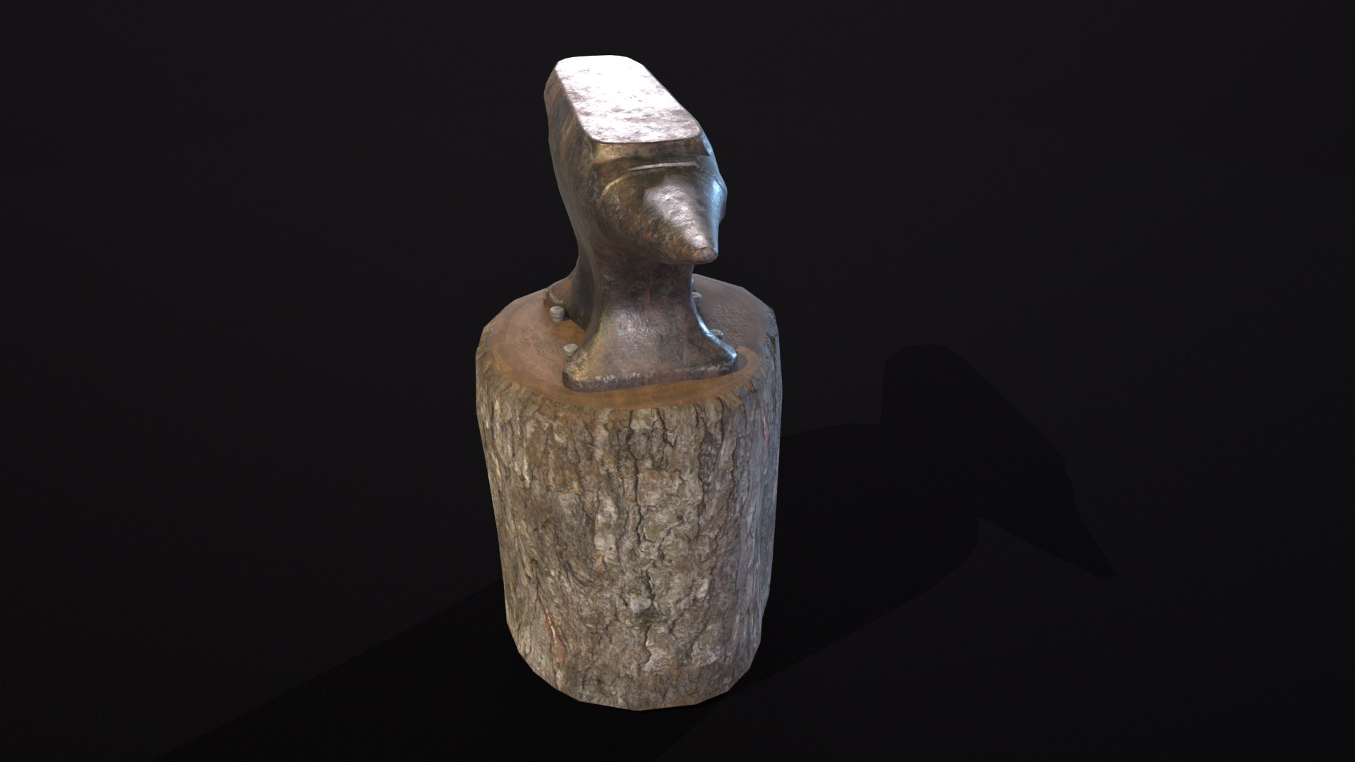 3D Model Old Medieval Anvil - TurboSquid 2121162