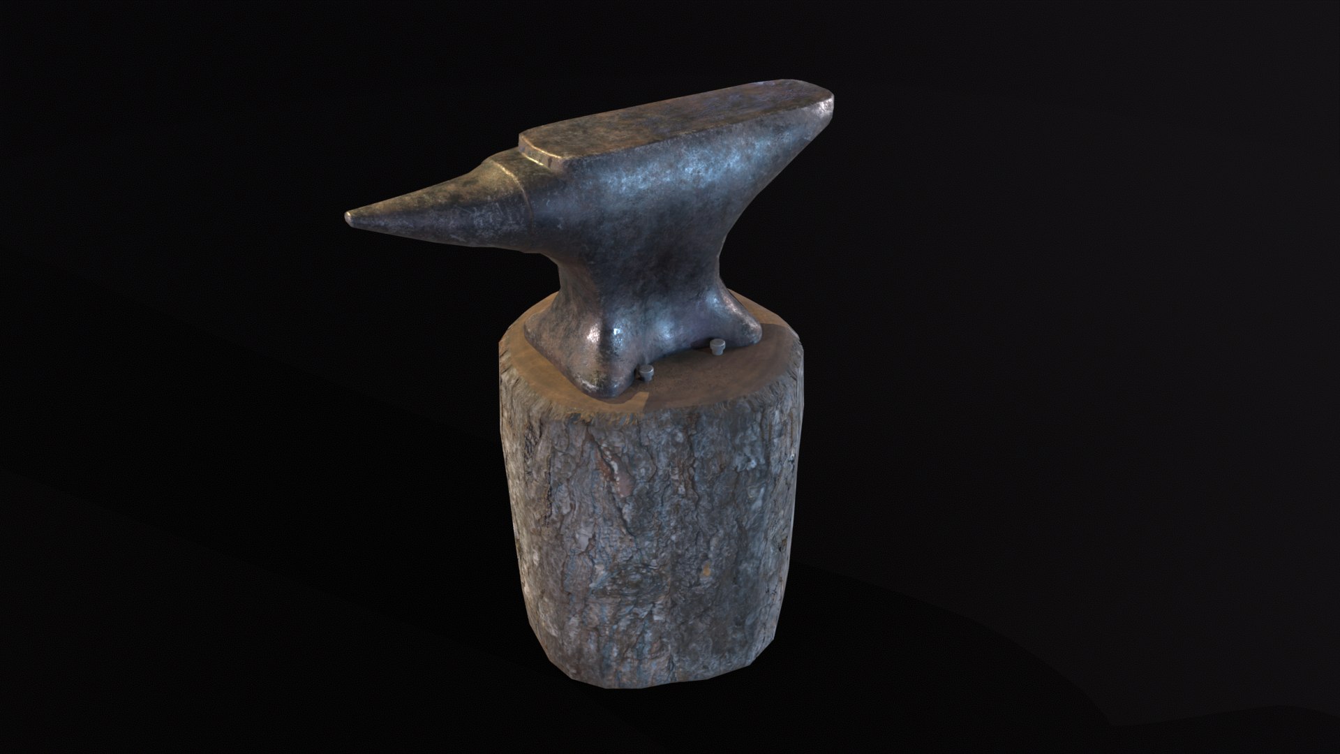 3D Model Old Medieval Anvil - TurboSquid 2121162