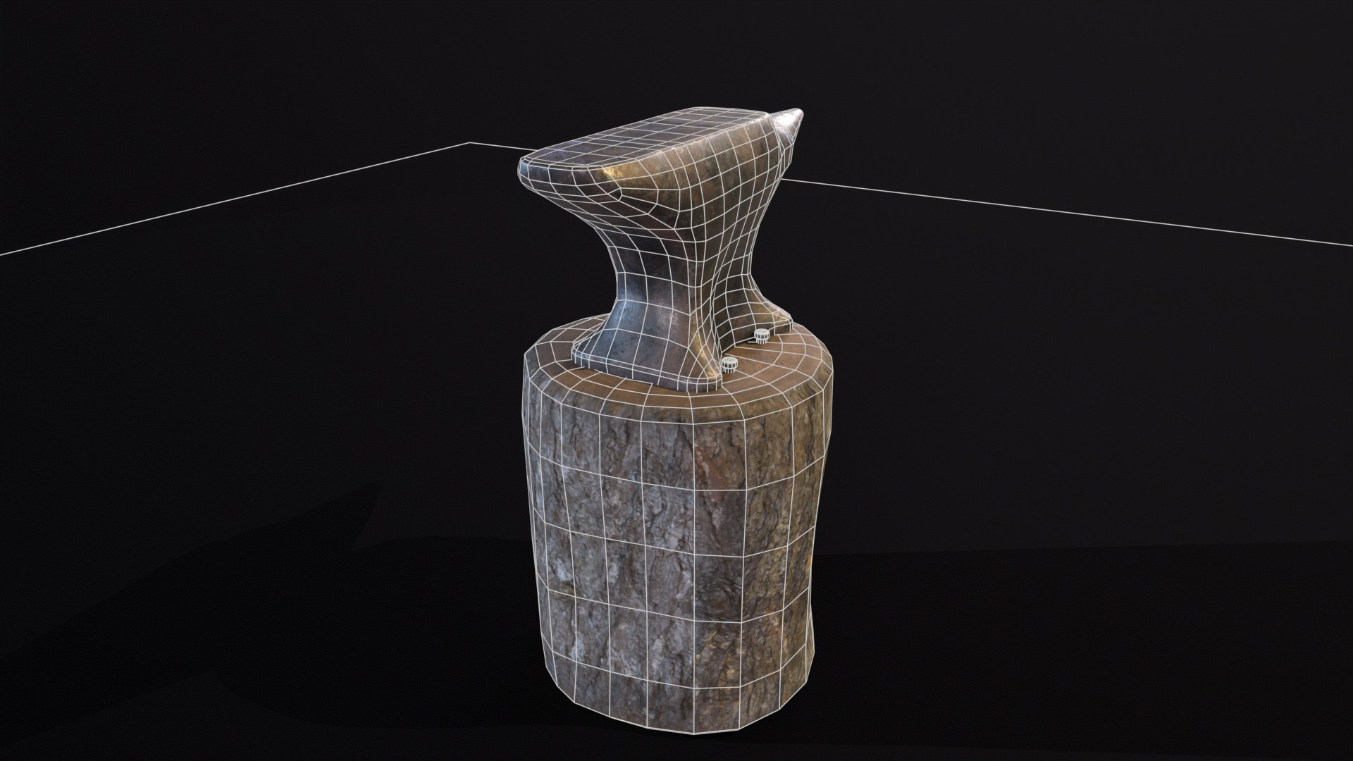 3D Model Old Medieval Anvil - TurboSquid 2121162