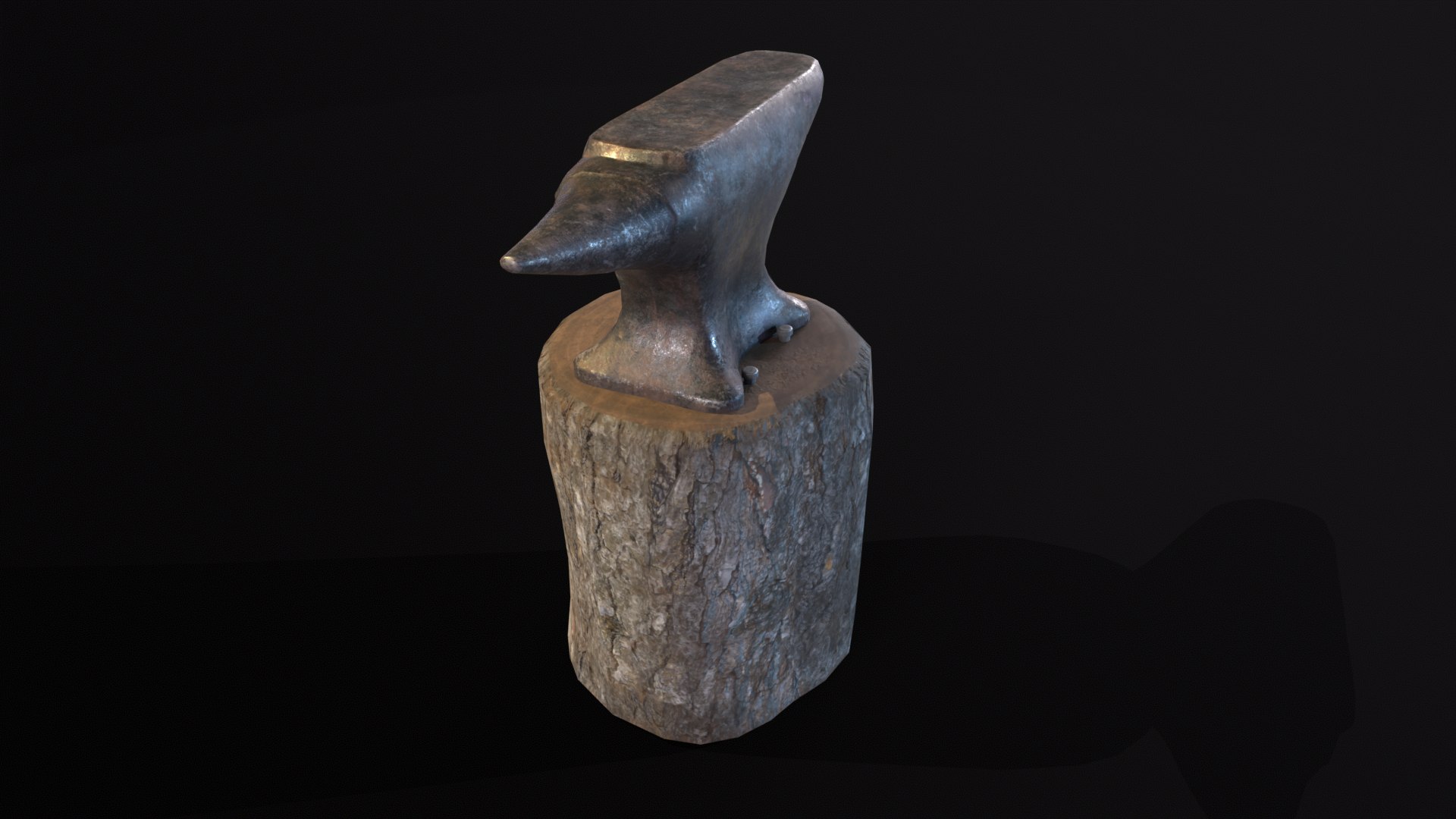 3D Model Old Medieval Anvil - TurboSquid 2121162