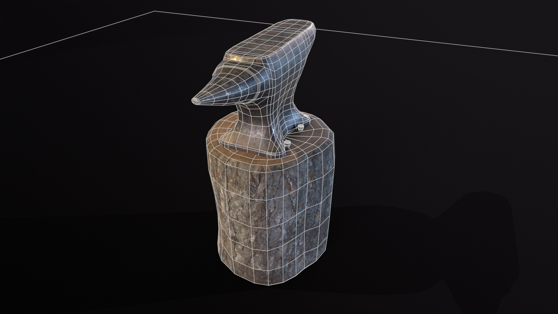 3D Model Old Medieval Anvil - TurboSquid 2121162