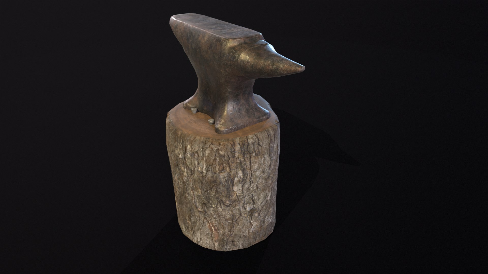 3D Model Old Medieval Anvil - TurboSquid 2121162