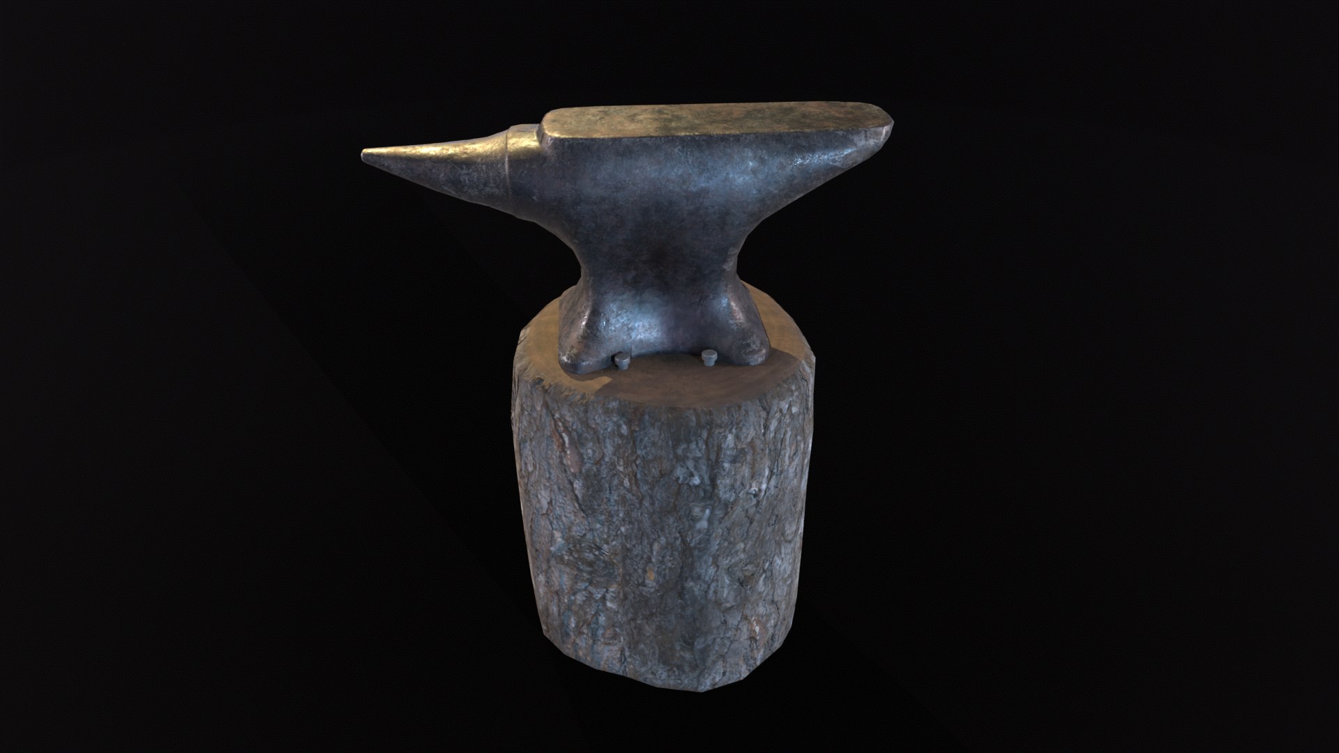 3D Model Old Medieval Anvil - TurboSquid 2121162