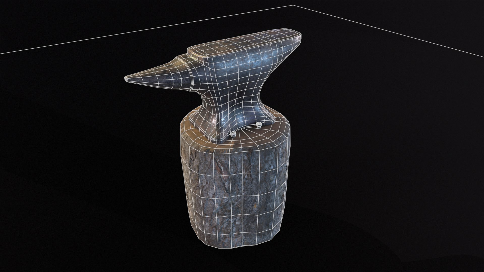 3D Model Old Medieval Anvil - TurboSquid 2121162