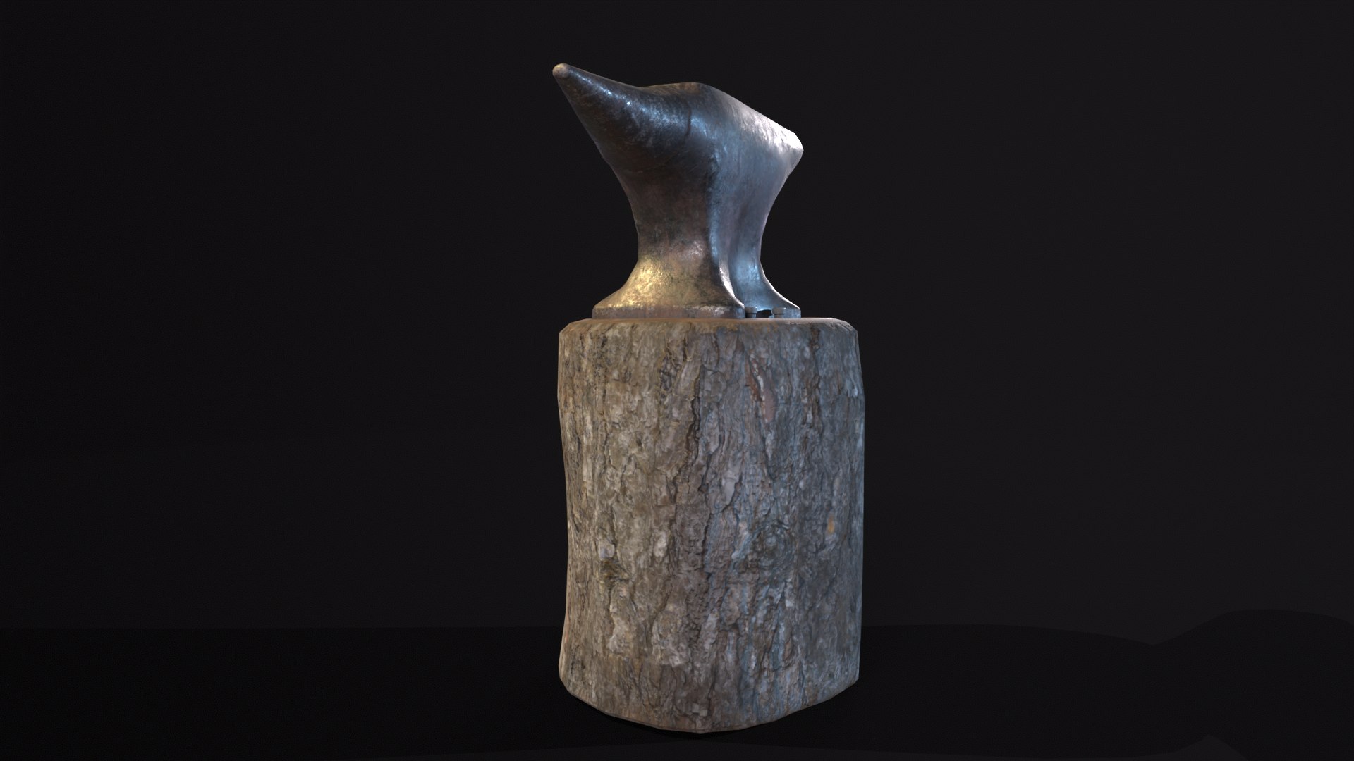 3D Model Old Medieval Anvil - TurboSquid 2121162