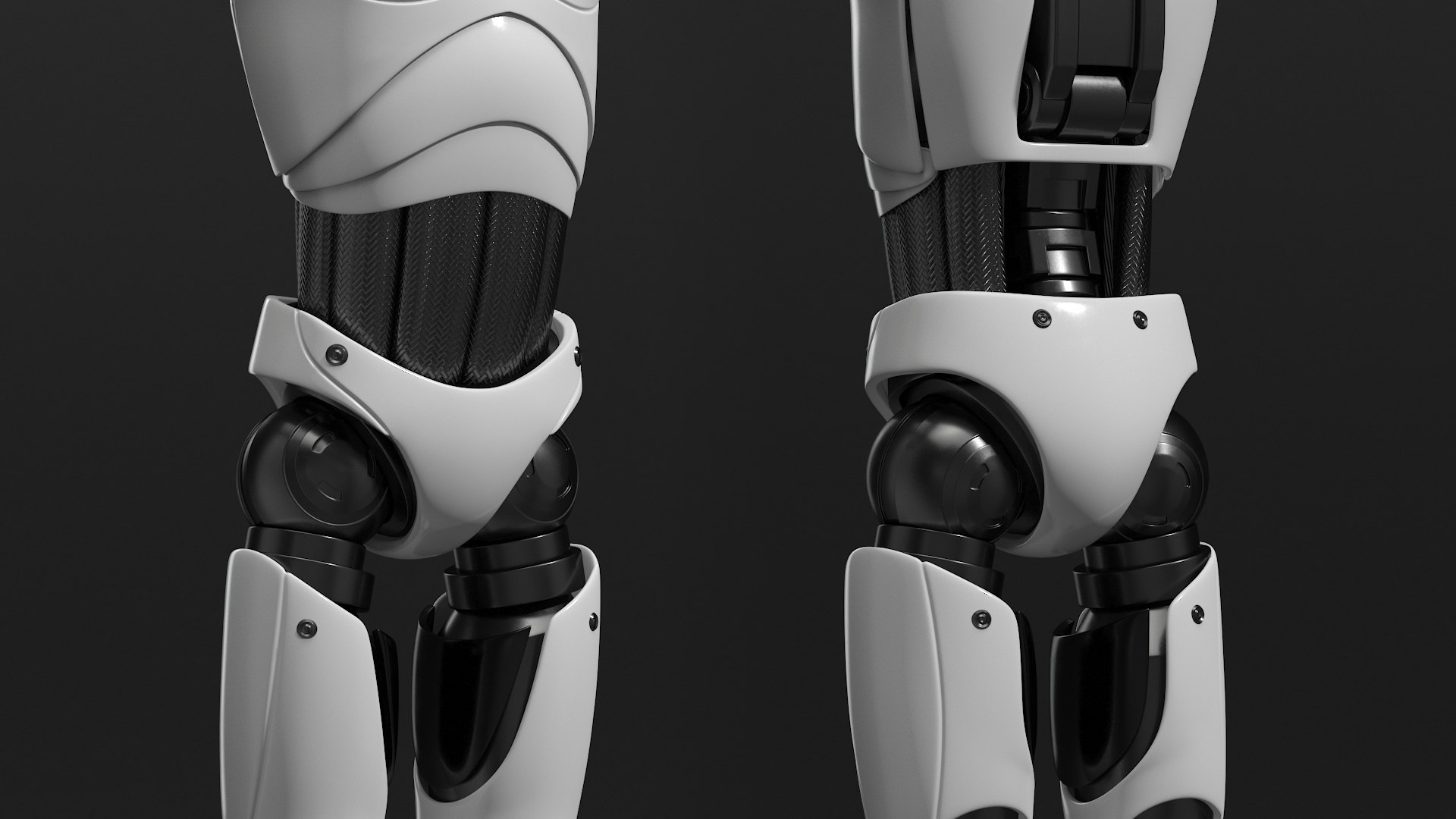 3D Cyborg Male T-pose - TurboSquid 2101323