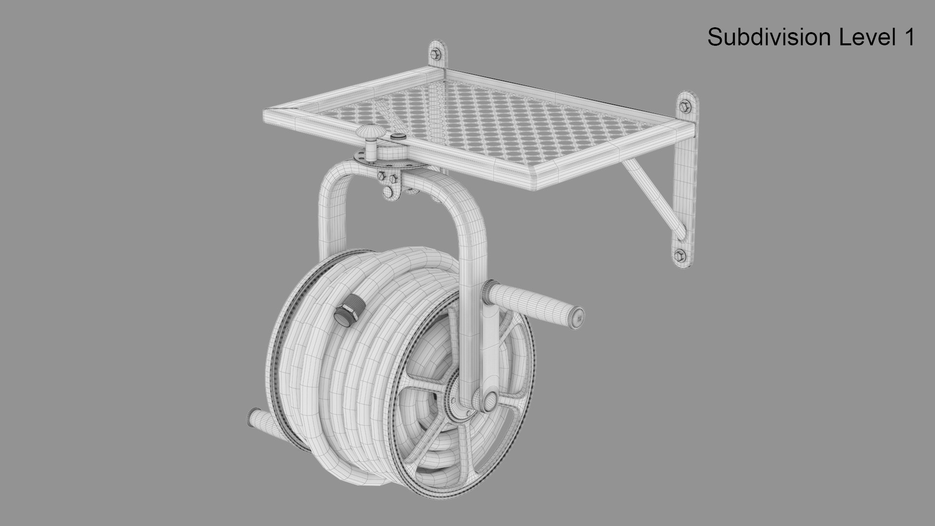 Hose Reel 3D - TurboSquid 2115484