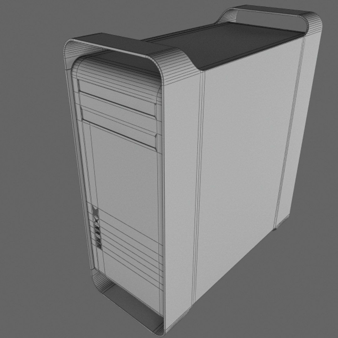 3d model apple mac