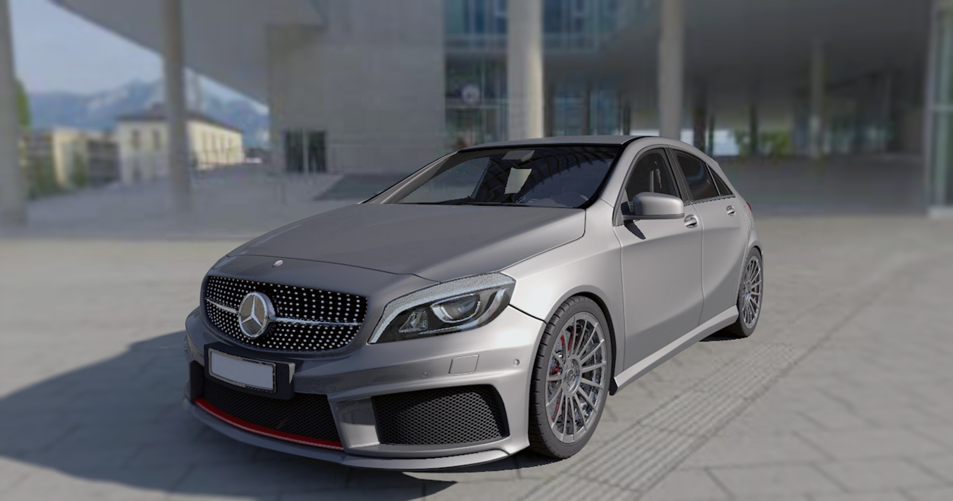 Mercedes Benz A45 Model - TurboSquid 1503404