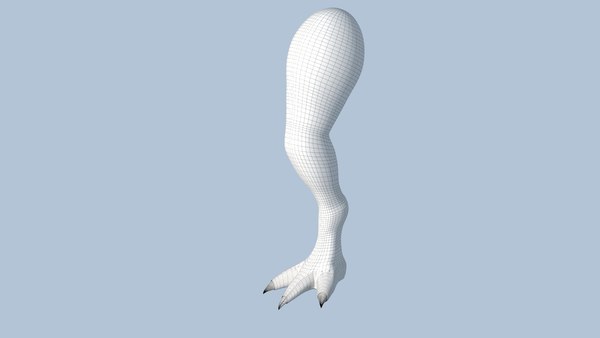 modelo 3d pie de dinosaurio - TurboSquid 1999875