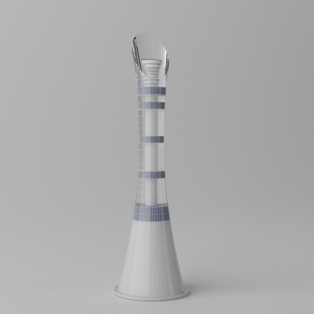 3D Model Aspire Tower Qatar Doha Landmark 1 - TurboSquid 2044052