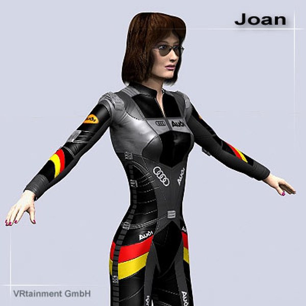3d model joan