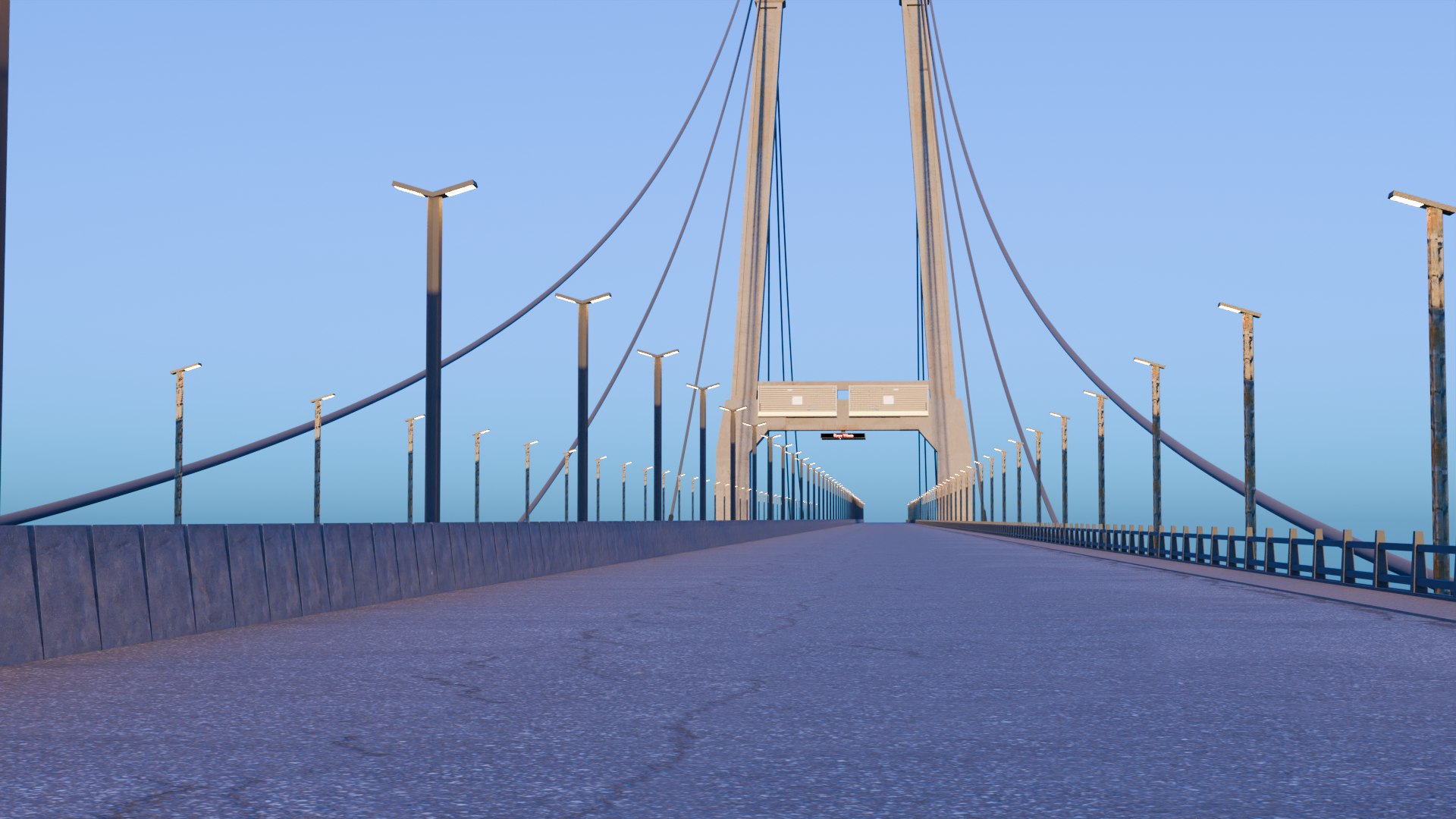 3D 2077 BRIDGE Model - TurboSquid 2342120