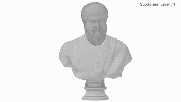 modelo 3d Busto de Platón - TurboSquid 2011181