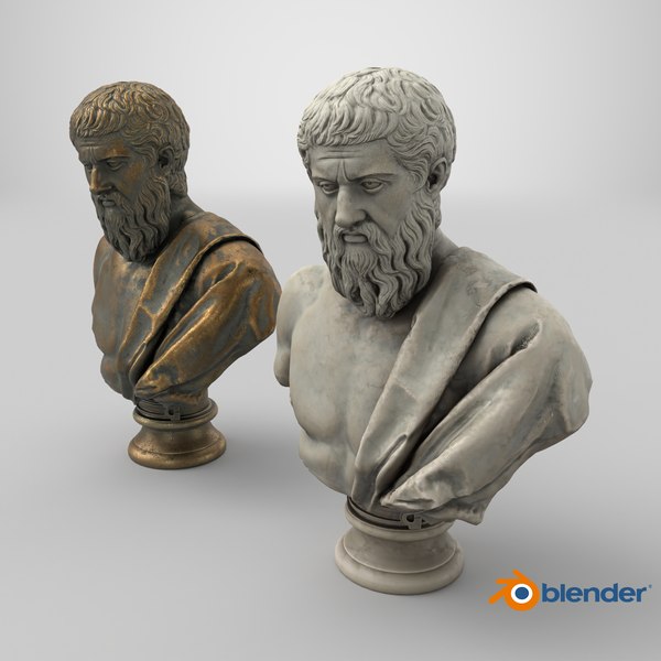 modelo 3d Busto de Platón - TurboSquid 2011181