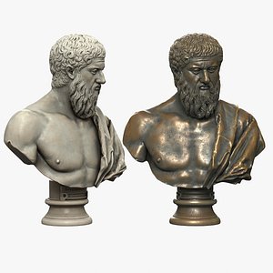 3D model Plato Sculpture - TurboSquid 2010665