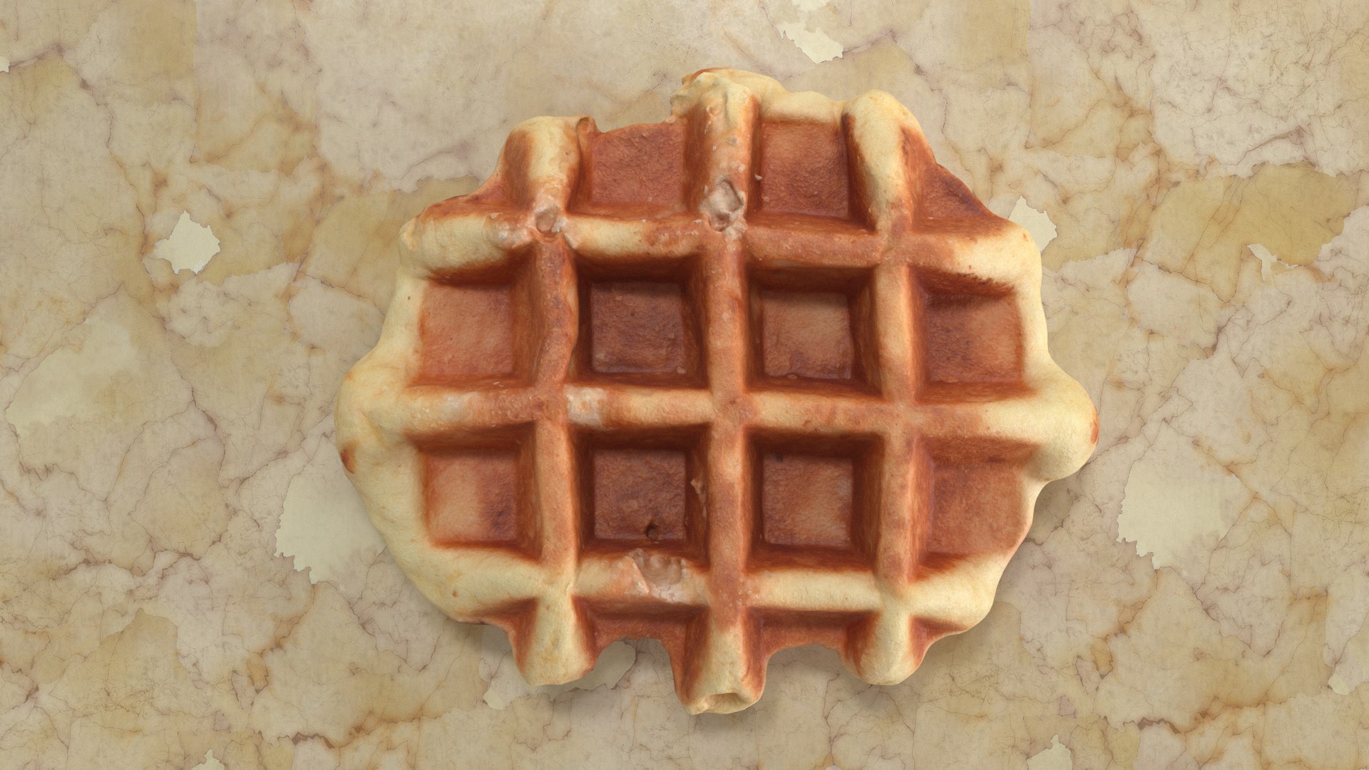 Waffle Pbr 3D - TurboSquid 1491823