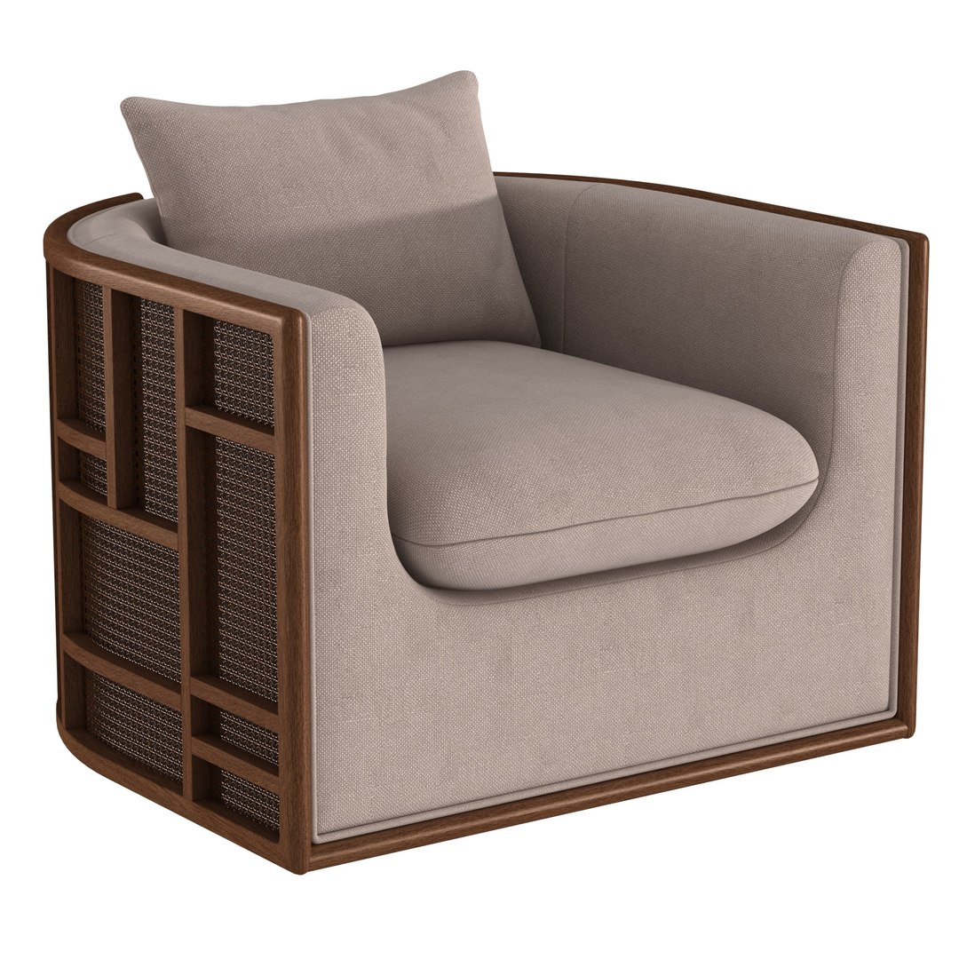 3D Four Hands June Swivel Chair Model - TurboSquid 2374776