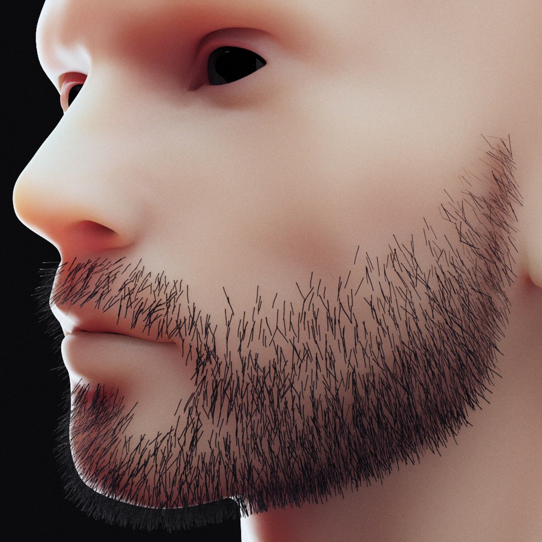 Stubble Low Poly 2 3D - TurboSquid 1922799
