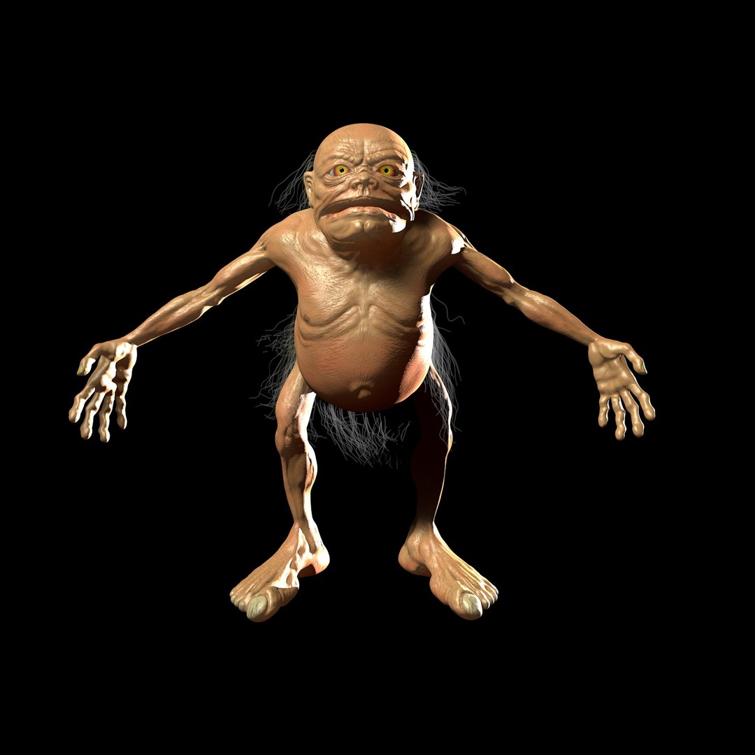 Goblin Rigged 3d C4d