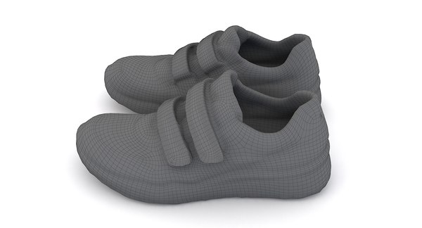 Retopology superfit kids sports shoes 3D model - TurboSquid 1381947