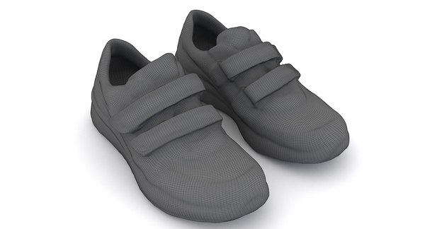 Retopology superfit kids sports shoes 3D model - TurboSquid 1381947