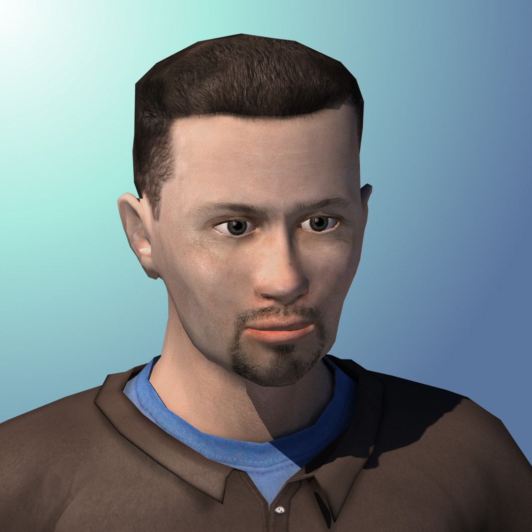 3D rigged male character ready model - TurboSquid 1641813