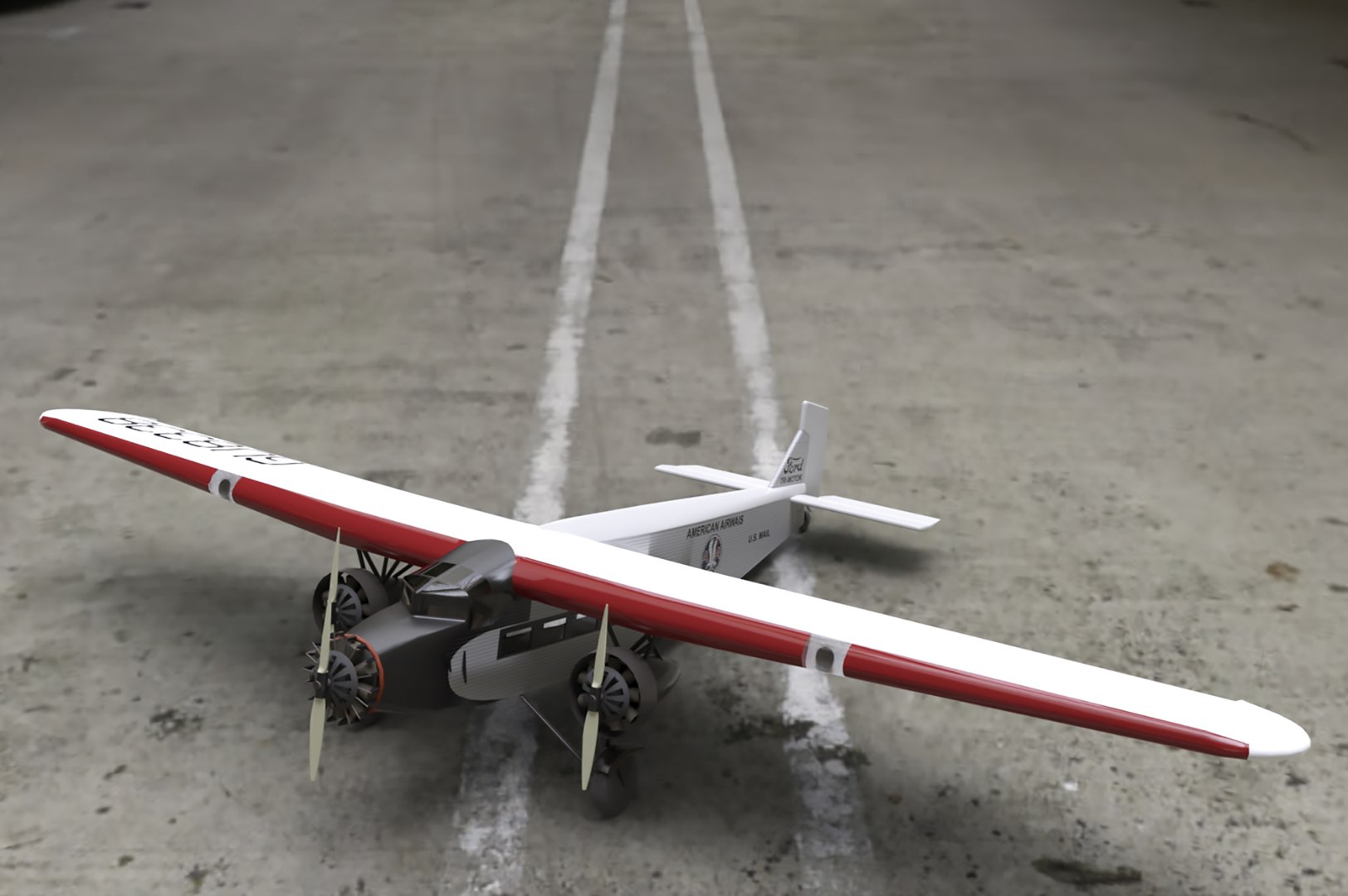 VINTAGE AIRPLANE - FA5 E Tigger II Fighter Aircraft model - TurboSquid ...