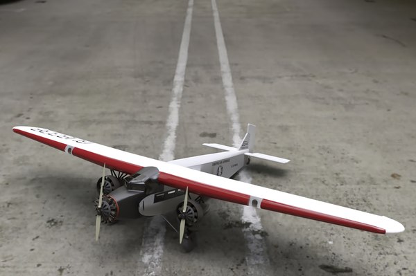 modelo 3d VINTAGE AIRPLANE - FA5 E Tigger II Fighter Aircraft ...