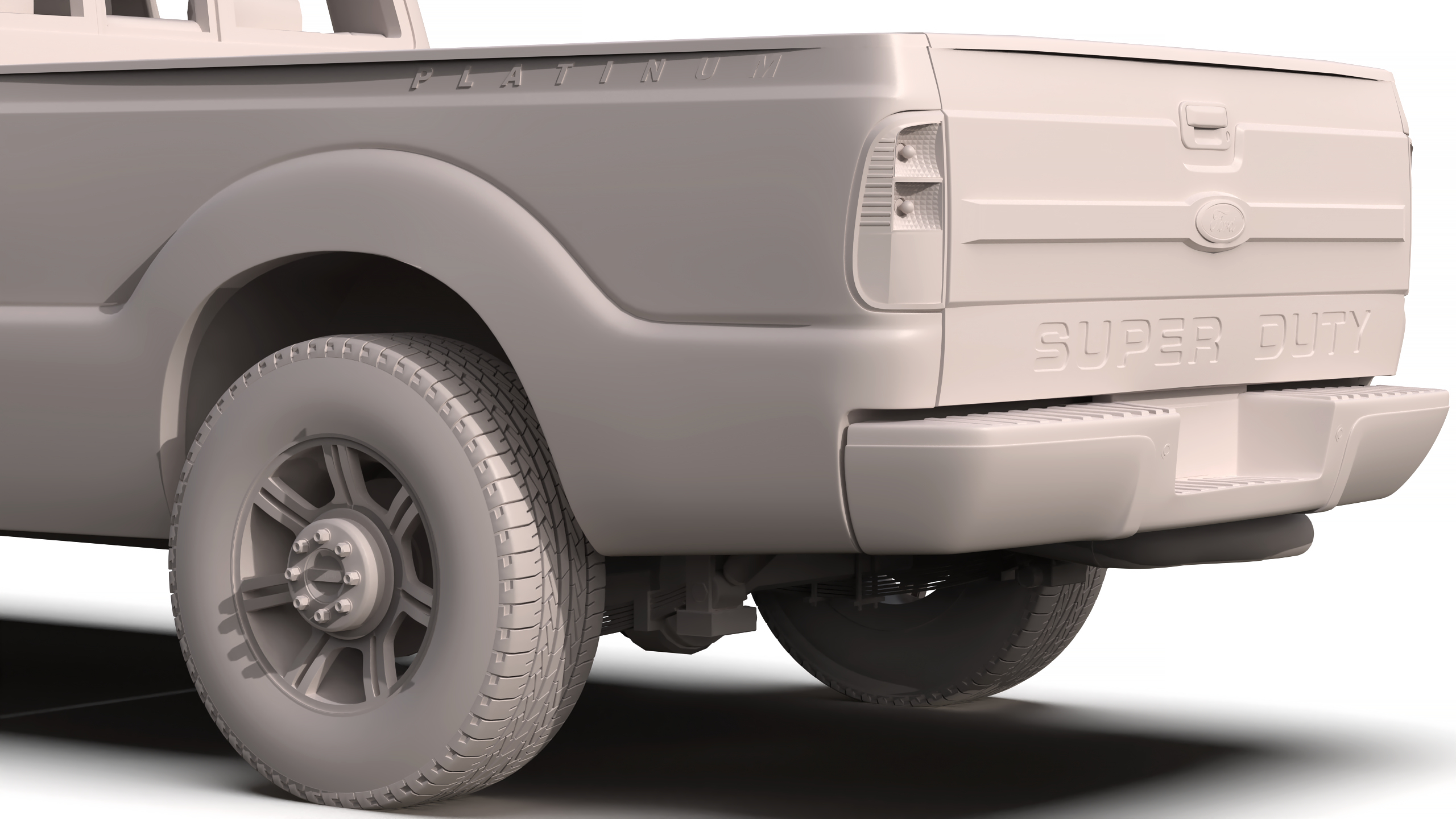 3d f250 super duty model