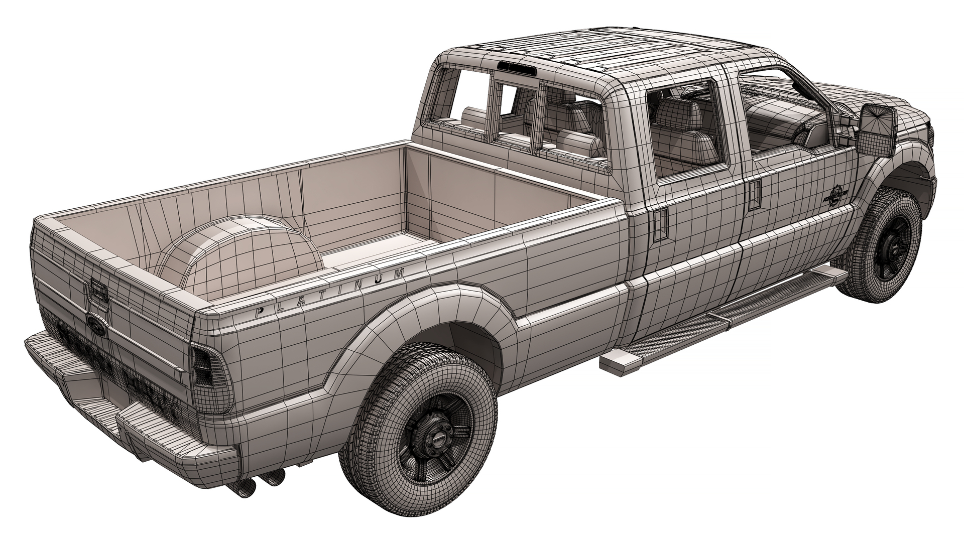 3d f250 super duty model