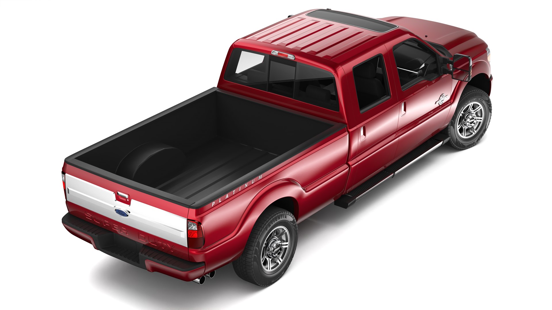 3d F250 Super Duty Model